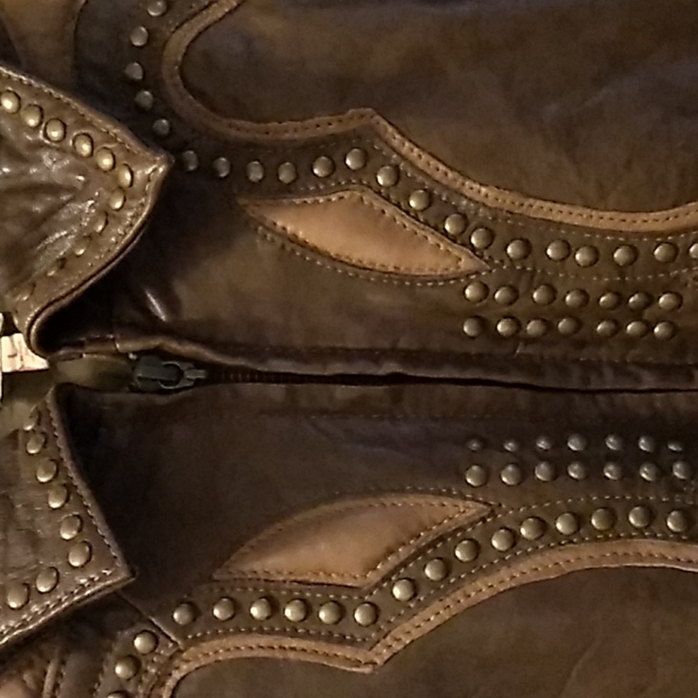 Reba Leather Jacket, Tops, Sweater & Jeans Bundle - Gem